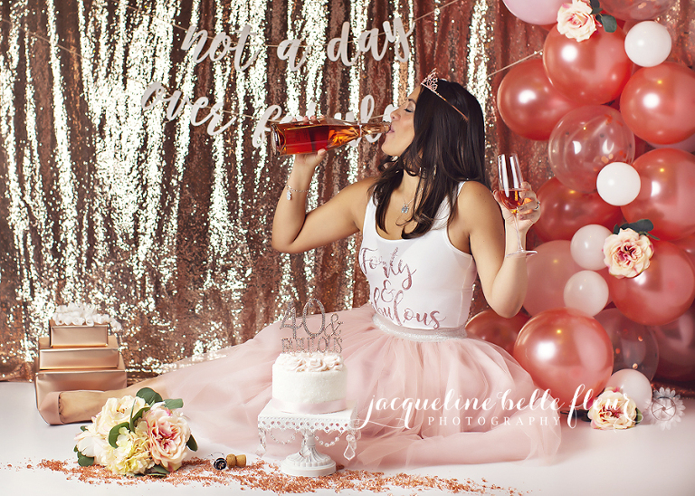 40th Birthday Celebration | Jacqueline Belle Fleur Photography